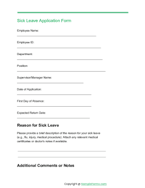 Fillable Online EMPLOYEE LEAVE OF ABSENCE LETTER Fax Email Print - pdfFiller