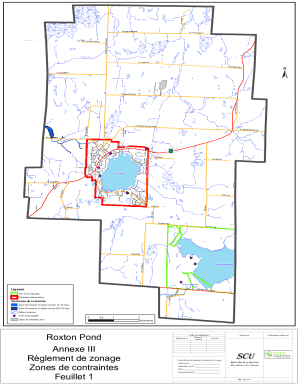 Remplissable En Ligne Roxton Pond Annexe III Rglement de zonage Zones ...