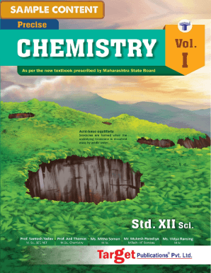 Fillable Online Sample PDF of Std 12th Science English Medium Precise ...