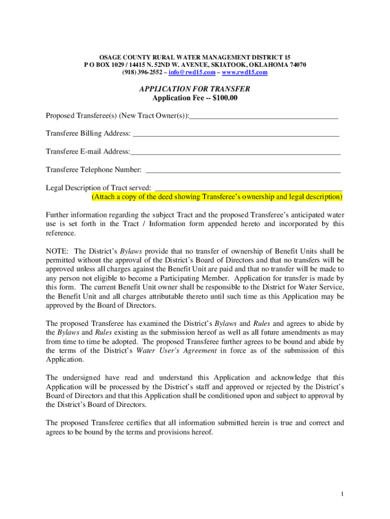 Fillable Online Fillable Online ACH Direct Draft Authorization - Osage ...