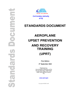 Fillable Online caaf org UPSET PREVENTION Fax Email Print - pdfFiller