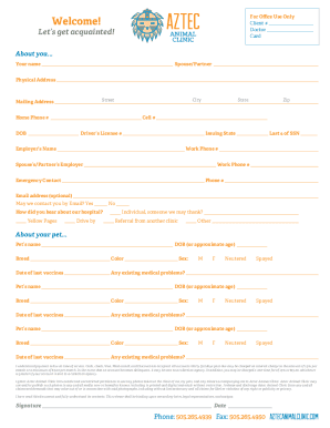 Fillable Online AZTEC-new-client-form-FINAL Fax Email Print - pdfFiller
