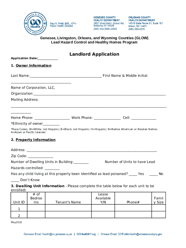 Tag: Lead Hazard Control and Healthy Homes grant Doc Template | pdfFiller