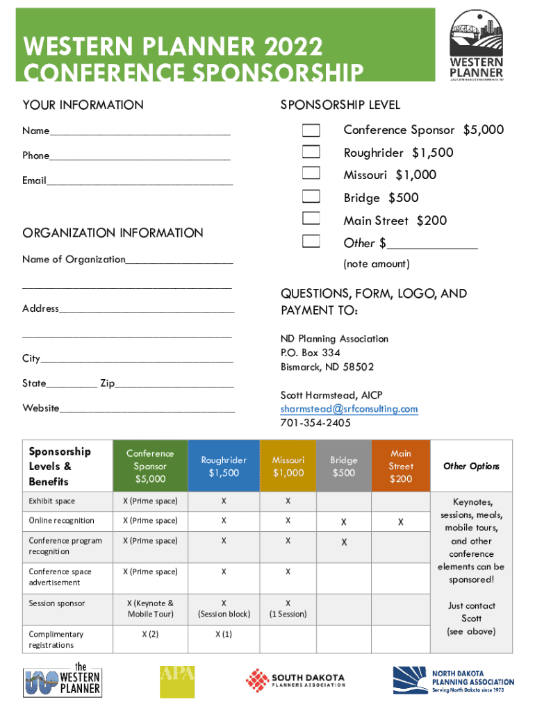 Fillable Online The Western Planner Fax Email Print - pdfFiller