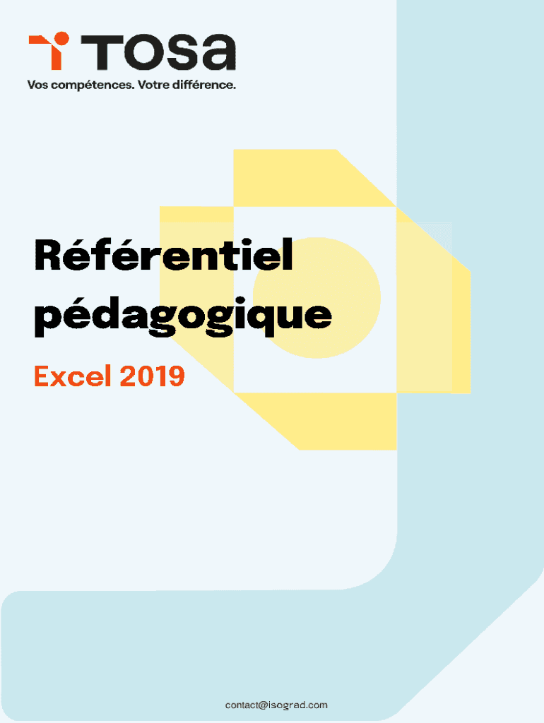 Remplissable En Ligne Tosa Microsoft Excel skills certification exam ...