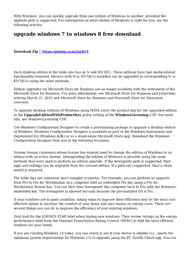 Fillable Online This upgrade path is not supported - Windows 11/10 ... Fax Email Print - pdfFiller