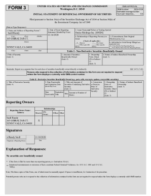 Form 3: Initial Statement of Beneficial Ownership of Securities - Seidl ...