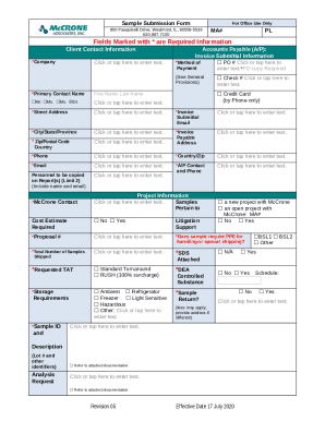 Appendix A SAMPLE SUBMISSION Doc Template | pdfFiller