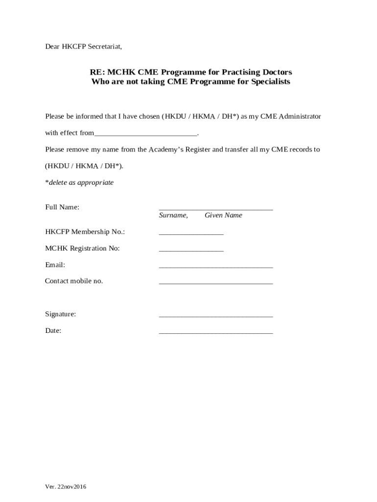 Application for Accreditation of CME Online Activities Doc Template ...