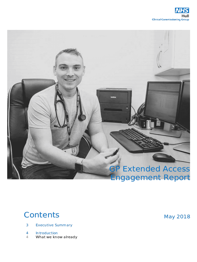 GP Extended Access ConsultationReport Doc Template | pdfFiller