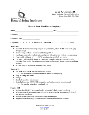 Fillable Online Operative Adhesive Capsulitis Protocol Fax Email Print - pdfFiller