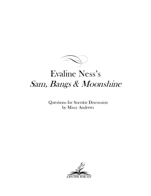 Fillable Online Sam, Bangs And Moonshine (Turtleback School & Library ...