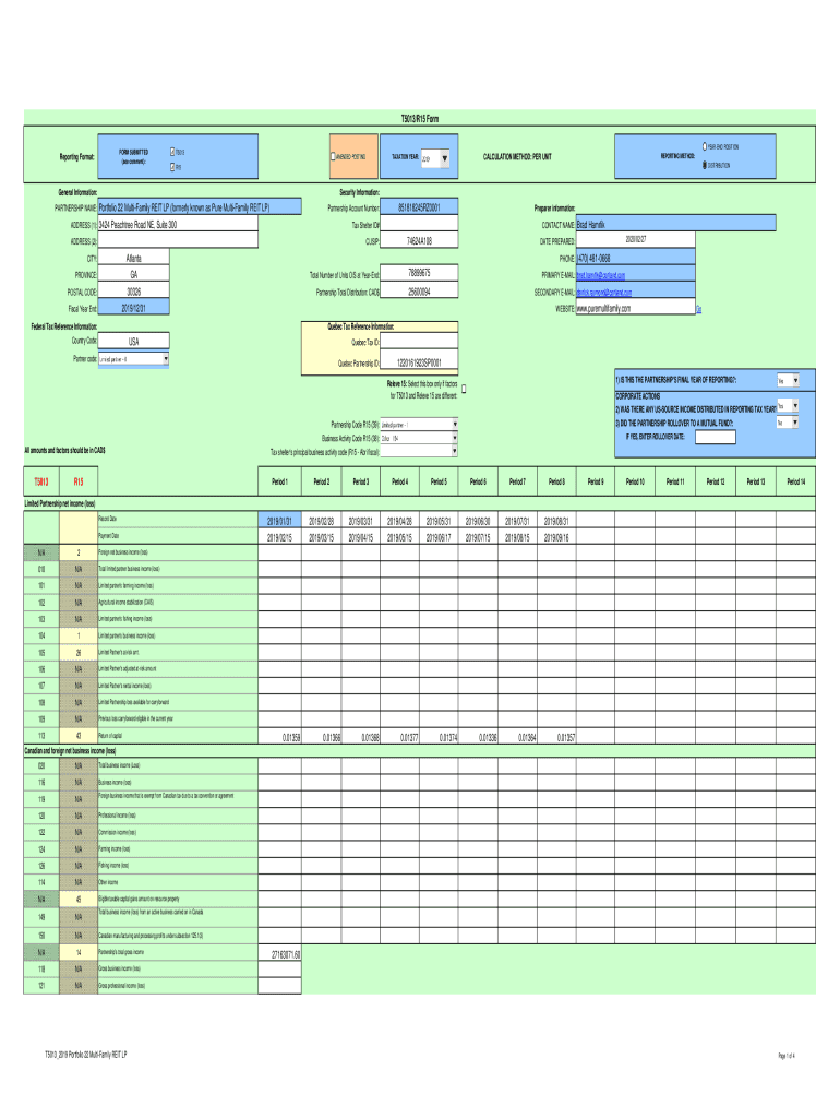 Fillable Online How to input a T5013 on a T2? - CCH Support Fax Email ...