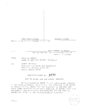 Fillable Online Tax Map Key No. (4) 5-5-OOl:Portions of Hanalei ... Fax ...
