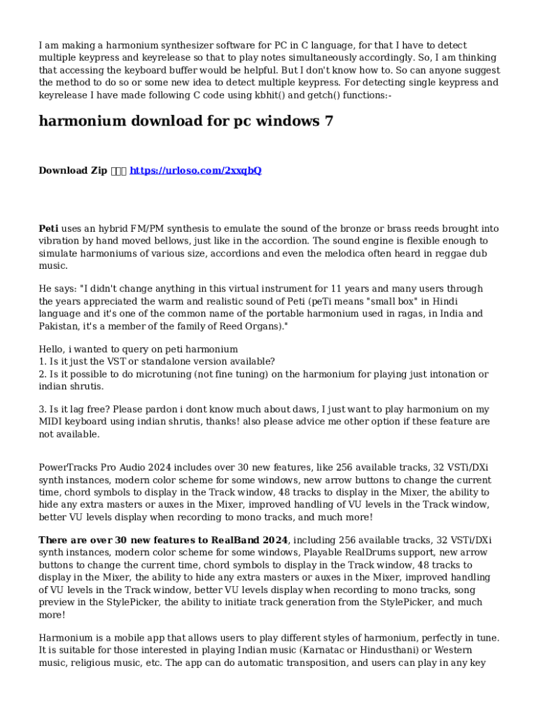 Fillable Online How to access the PC Keyboard Buffer for Detecting ...