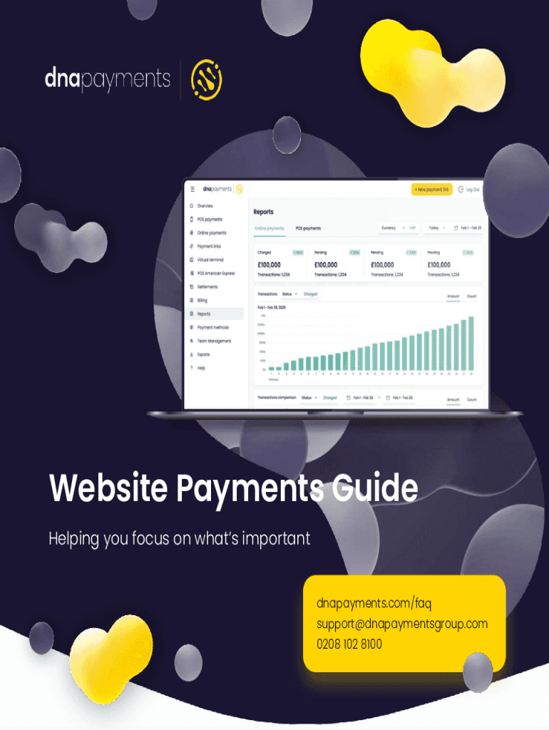 Fillable Online DNA Payments: Business Payment Solutions Fax Email ...