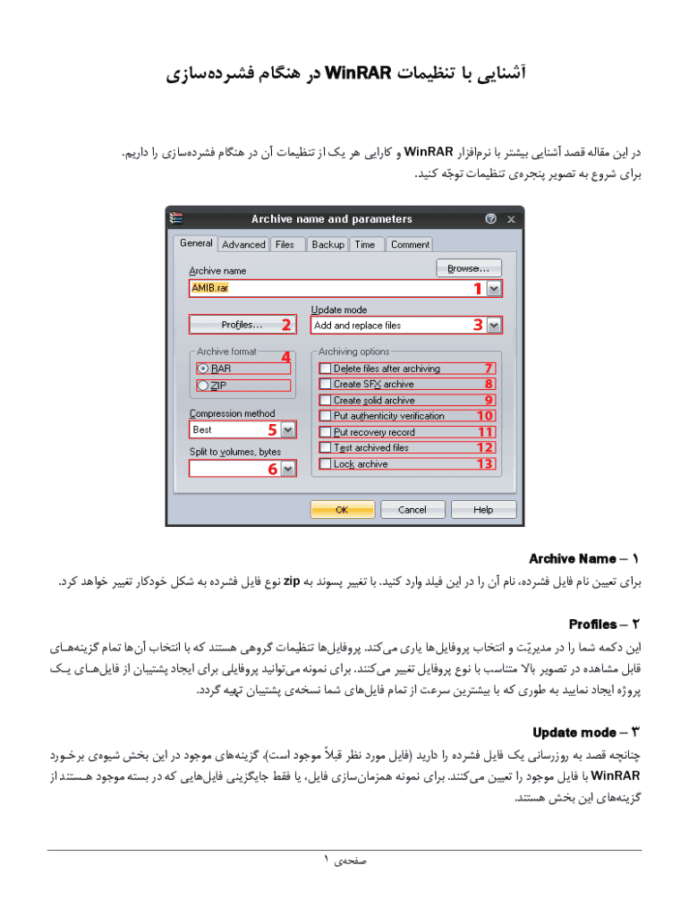 Fillable Online Open ZIP Files With WinRAR: Extract ZIP file Fax Email ...