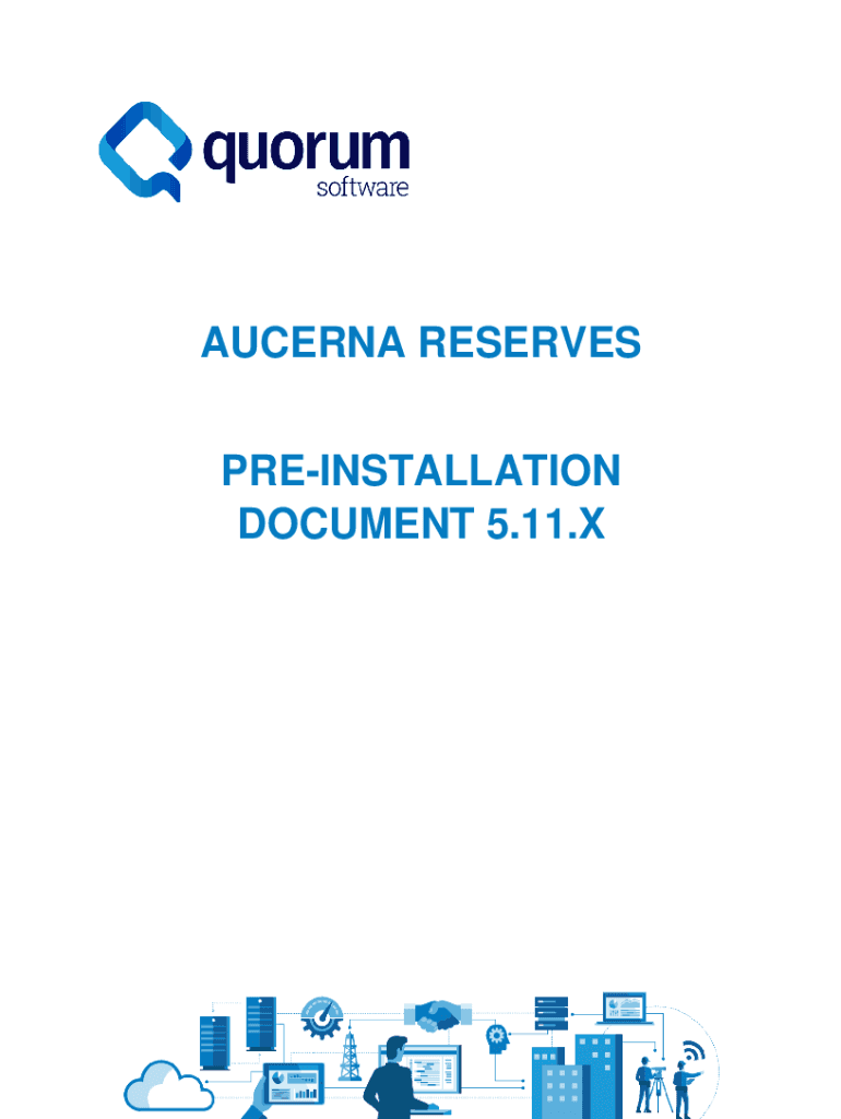Fillable Online Hardware and software requirements - Quorum Documentation Fax Email Print ...