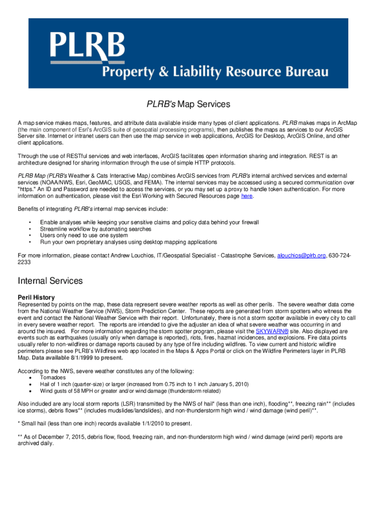 Fillable Online What is a map service?Documentation - ArcGIS Enterprise Fax Email Print - pdfFiller