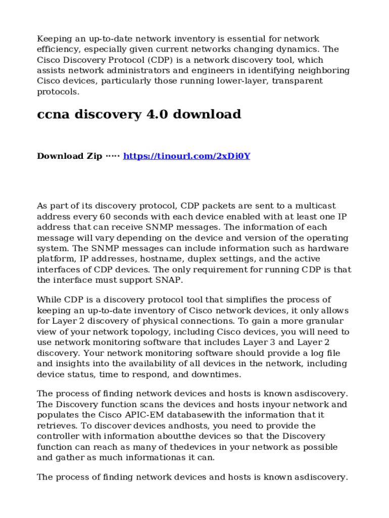 Fillable Online Using Link Layer Discovery Protocol In Multivendor