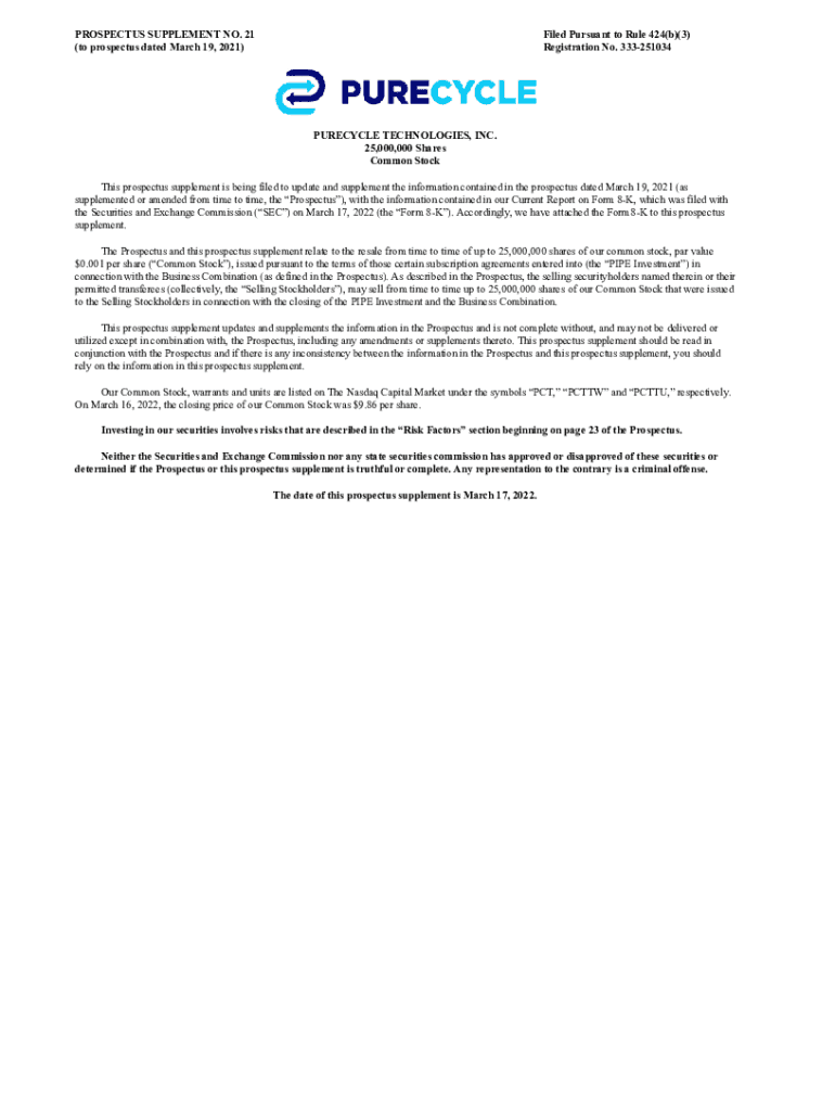 Fillable Online 25,000,000 Shares Fax Email Print - pdfFiller