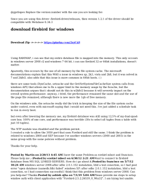 Fillable Online Try to connect a Firebird 3.05 Database to Python ...