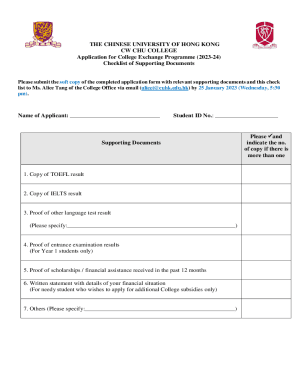 Fillable Online Application-Form-for-College-Exchange-Programmes-2023 ... Fax Email Print ...