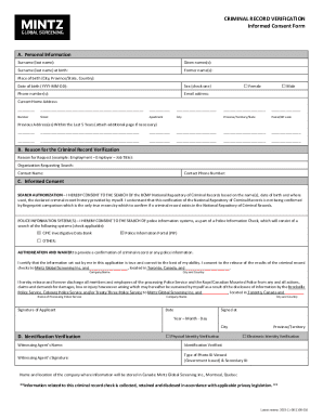 Fillable Online Criminal Background Check Forms.pdf Fax Email Print ...