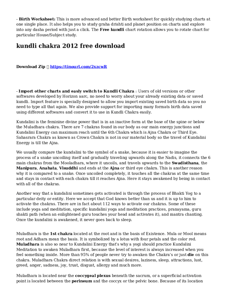 Fillable Online How To Understand Astrology and Your Birth Chart with ...