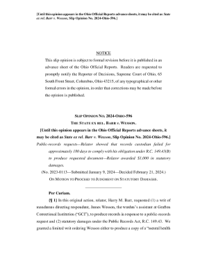 Fillable Online State ex rel. Barr v. Wesson Fax Email Print - pdfFiller