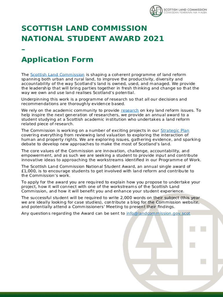 What do the Scottish Government's proposals for land ... Doc Template ...