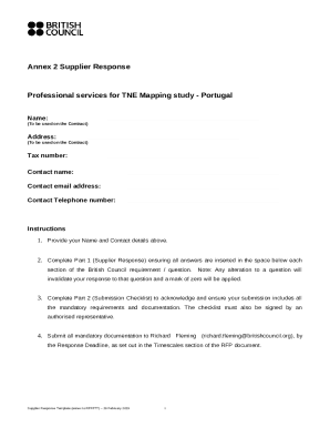 Sweetwater Authority Notice Request for Quote No. Doc Template | pdfFiller