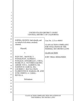 Fillable Online proposed order granting motion for attorneys' fees ...