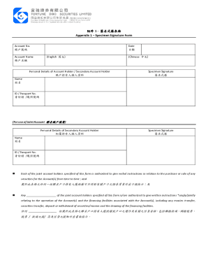 Fillable Online SPECIMEN SIGNATURE FORM - cloudfront.net Fax Email ...