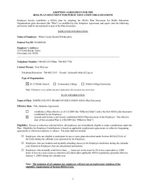 Fillable Online images pcmac adoption agreement for the - 403(b) plan ...