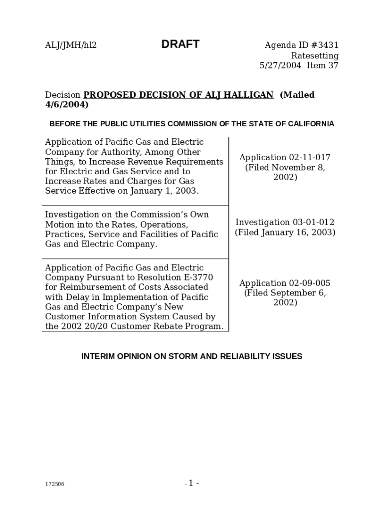 PG&E/ORA Joint Testimony Agreement 1 - docs cpuc ca Doc Template ...