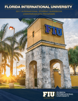 Fillable Online Students - FIU Global - Florida International ...
