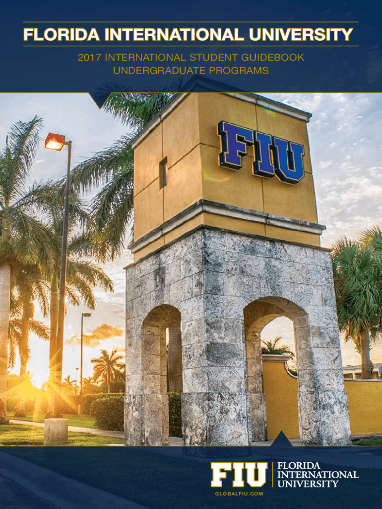 Fillable Online Students - FIU Global - Florida International University Fax Email Print - pdfFiller