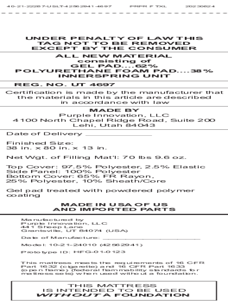 Fillable Online Medical Tag Template Fax Email Print - pdfFiller