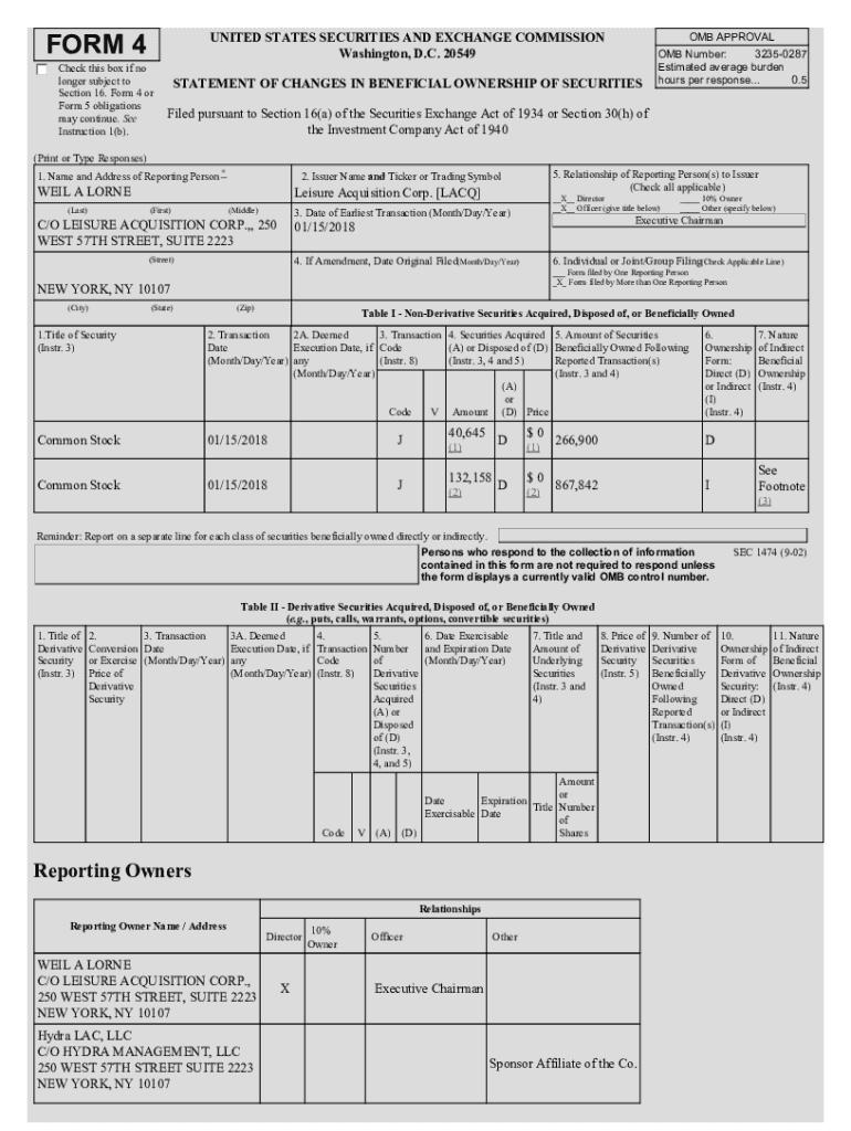 Fillable Online WEIL A LORNE Fax Email Print - pdfFiller