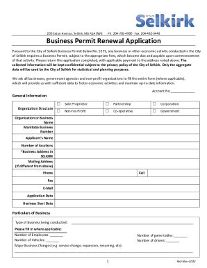 Fillable Online Business-Permit-Renewal-Application- ... Fax Email ...