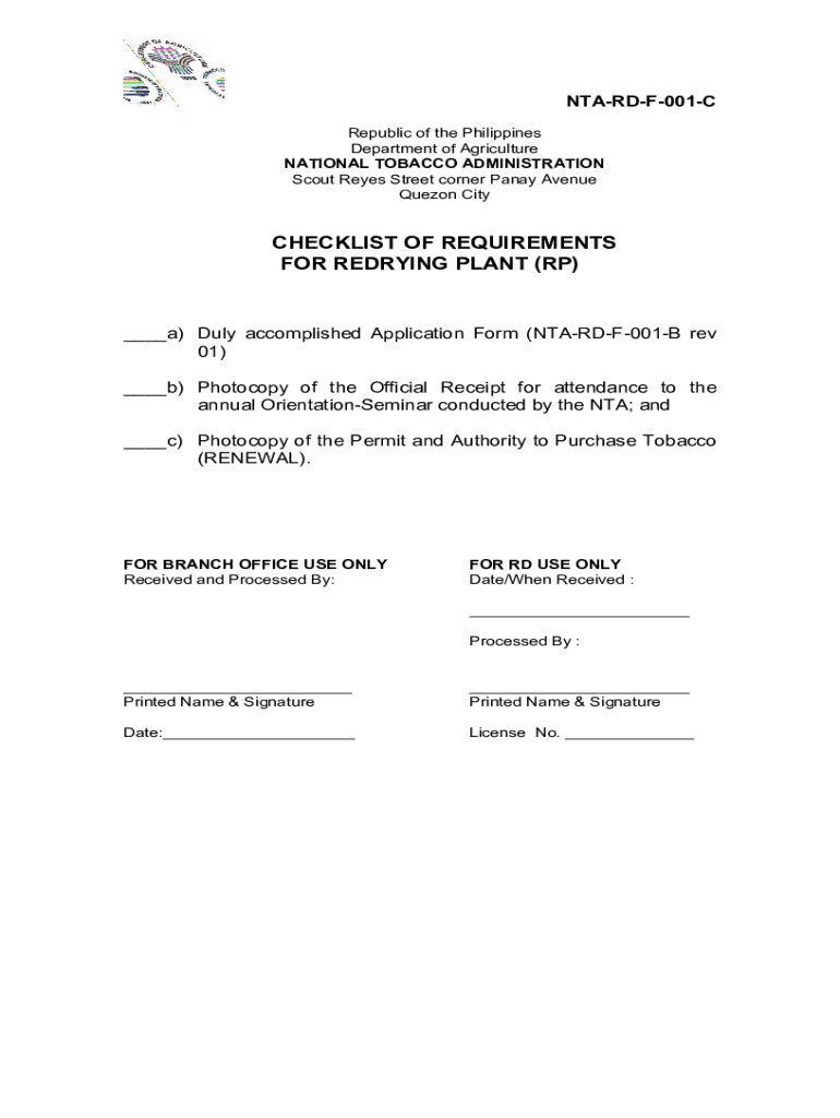 Fillable Online Downloadable Forms - National Tobacco Administration Fax Email Print - pdfFiller