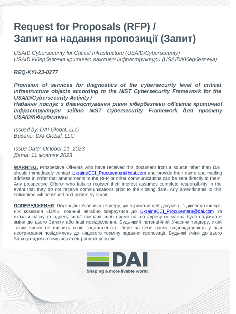 Attachment A: SCOPE OF WORK/TERMS OF REFERENCE / Doc Template | pdfFiller