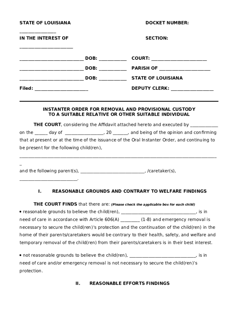 Section 3 - Instanter Safety Plan Order Template.docx Doc Template ...