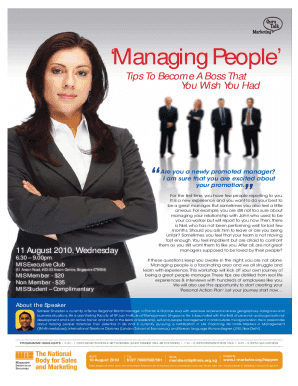 Fillable Online Just Promoted To Manager? Here Are 5 Strategies For ...