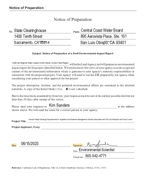 Fillable Online Central Coast Regional Water Quality Control Board - CA ...