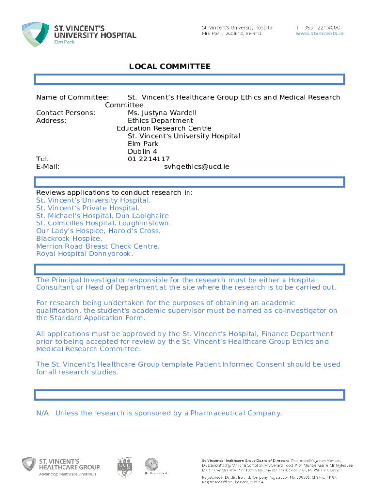 Official Launch of the St Vincent's UCD Cancer Centre Doc Template ...