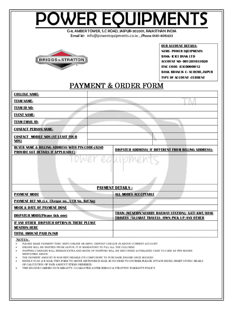 Fillable Online ICICI Bank Canada: Money Transfer, Financial Services ...