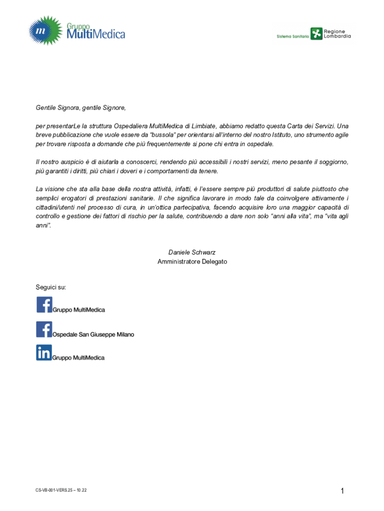 Compilabile Online Gentile Signora, gentile Signore, al fine di ...