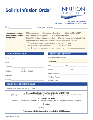 Fillable Online Infusion For Health: Comfortable Infusion Therapy ...